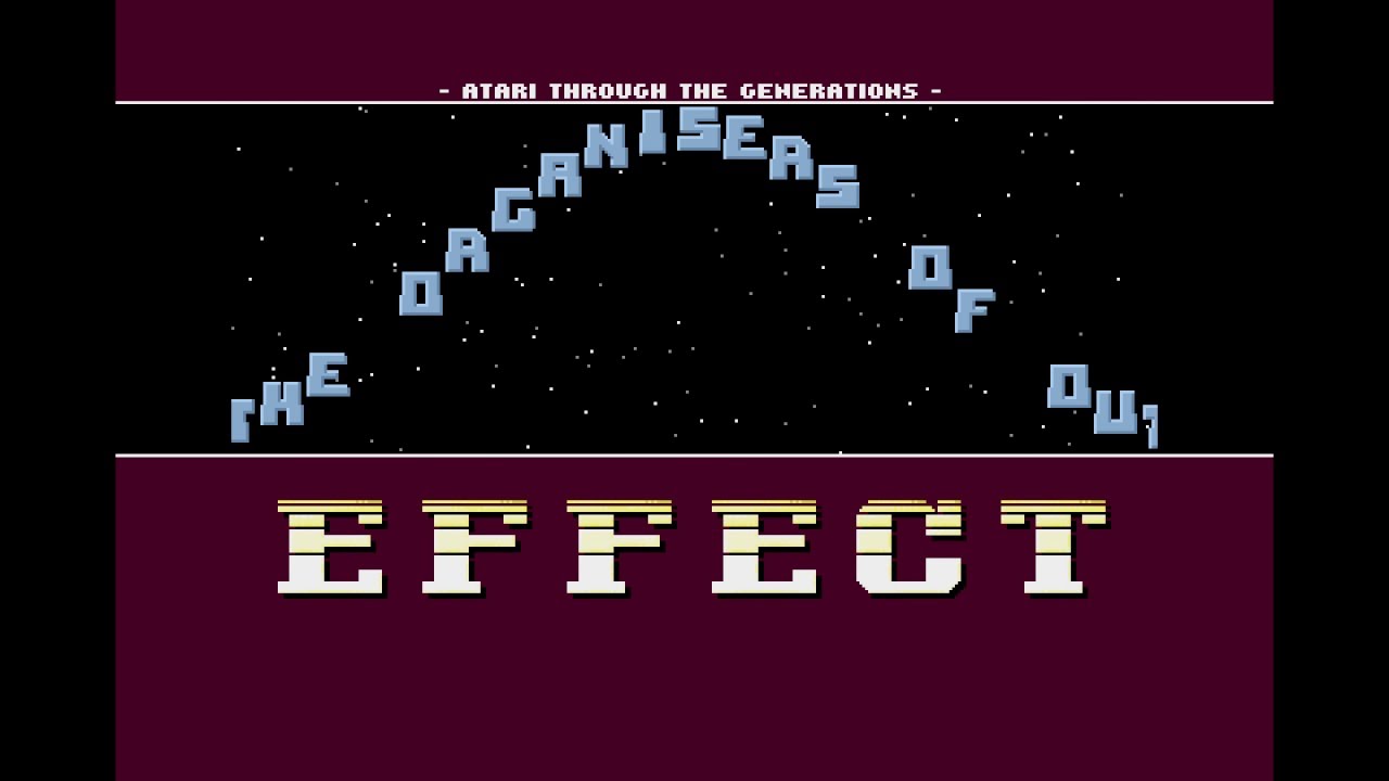 Atari Through the Generations by Effect (Atari ST 96k intro) 1080p50 ...