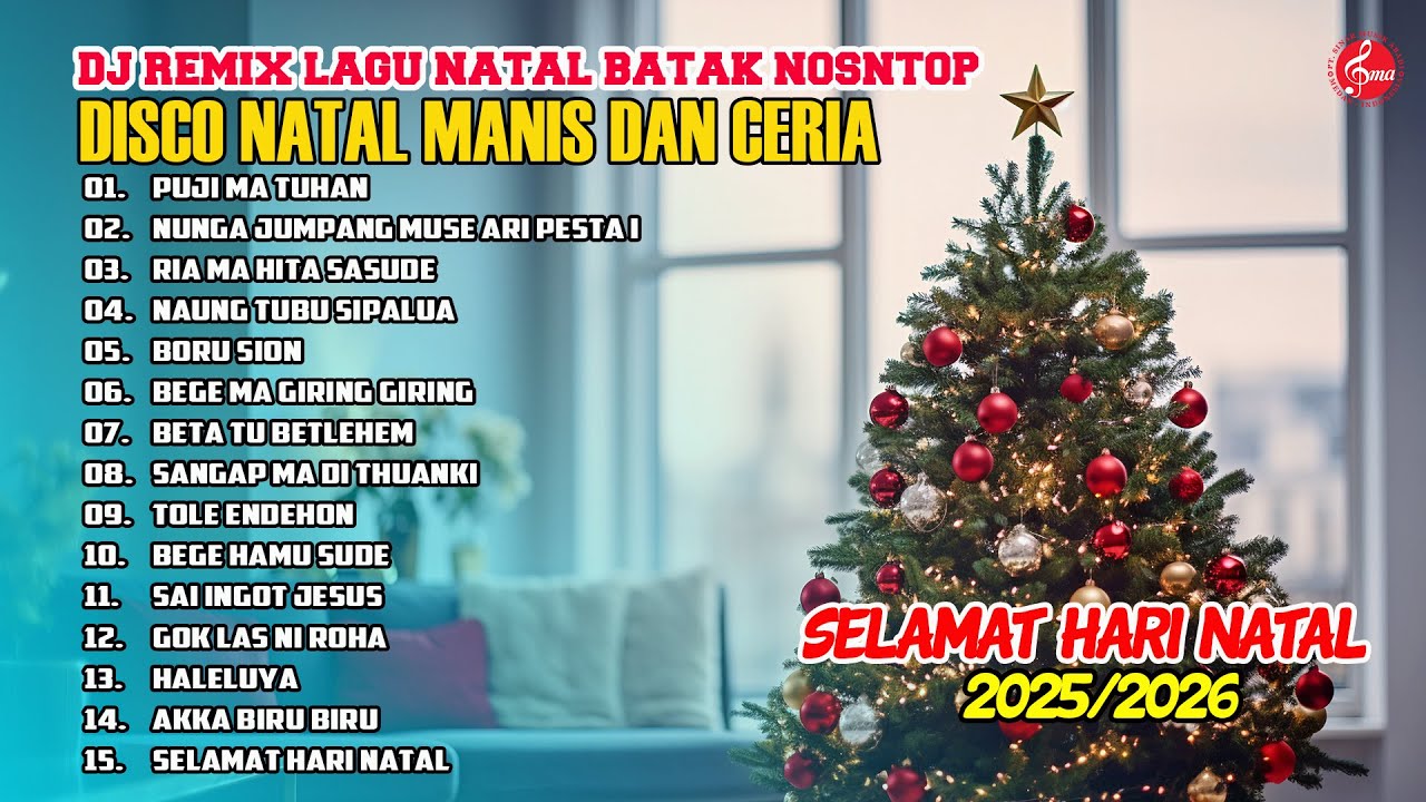 LAGU NATAL BATAK Versi Dj Remix Full Bass - Puji Ma Tuhan - YouTube