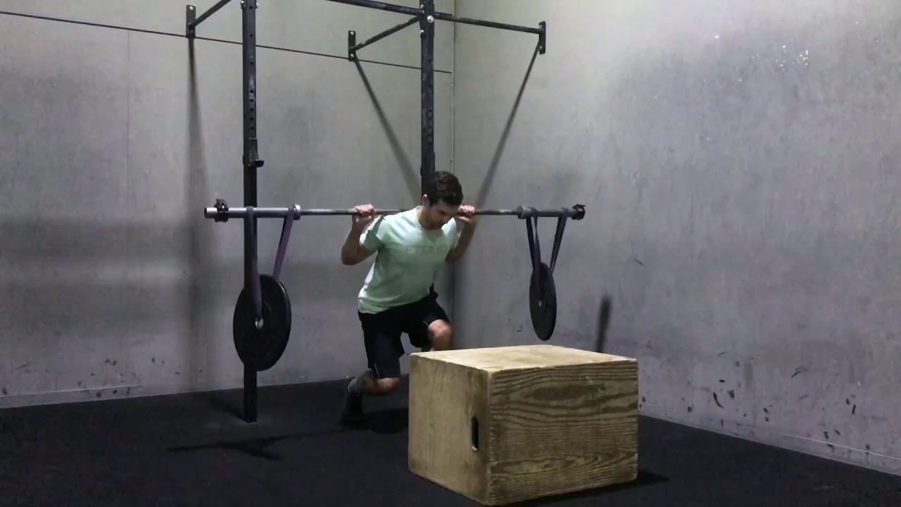 Barbell Staggered position to Step - YouTube