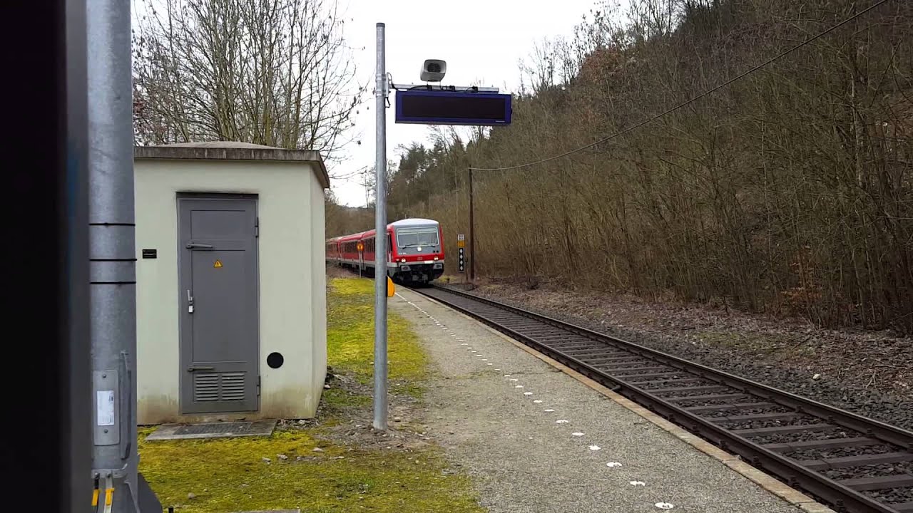 Doppeltraktion BR 928 594 + BR 928 256 - YouTube