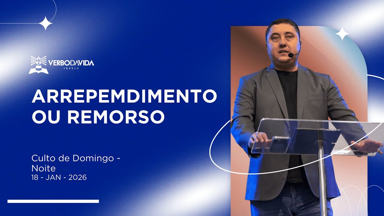 Arrependimento ou Remorso - Pr. Paulo Pimenta - YouTube