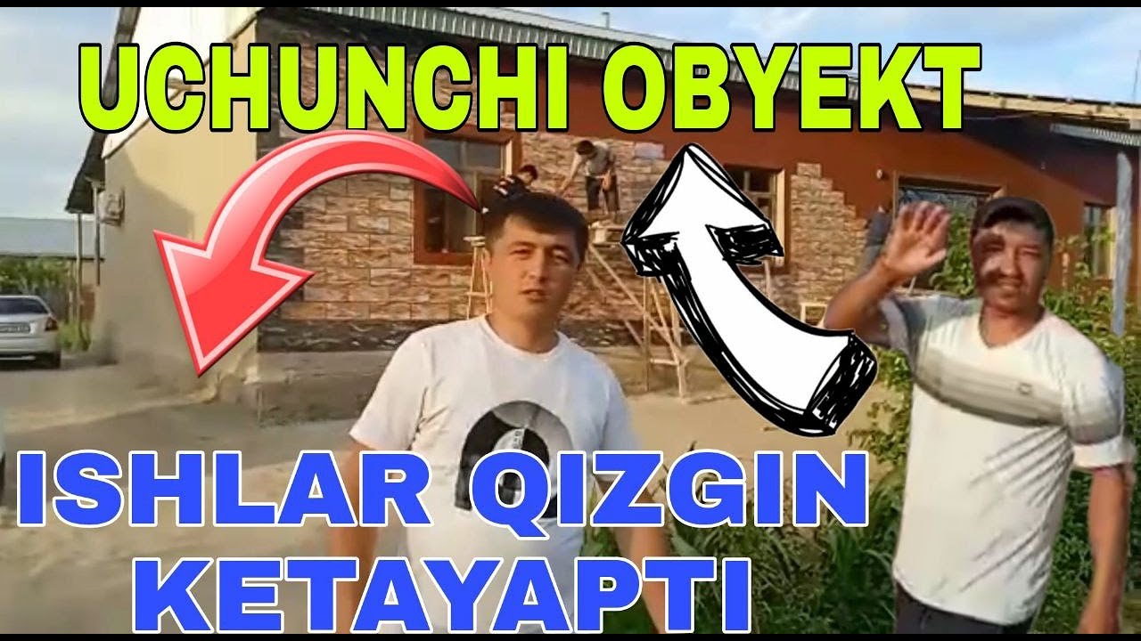 UCHUNCH OBYEKT ISHLAR QIZGIN KETAYAPTI - YouTube