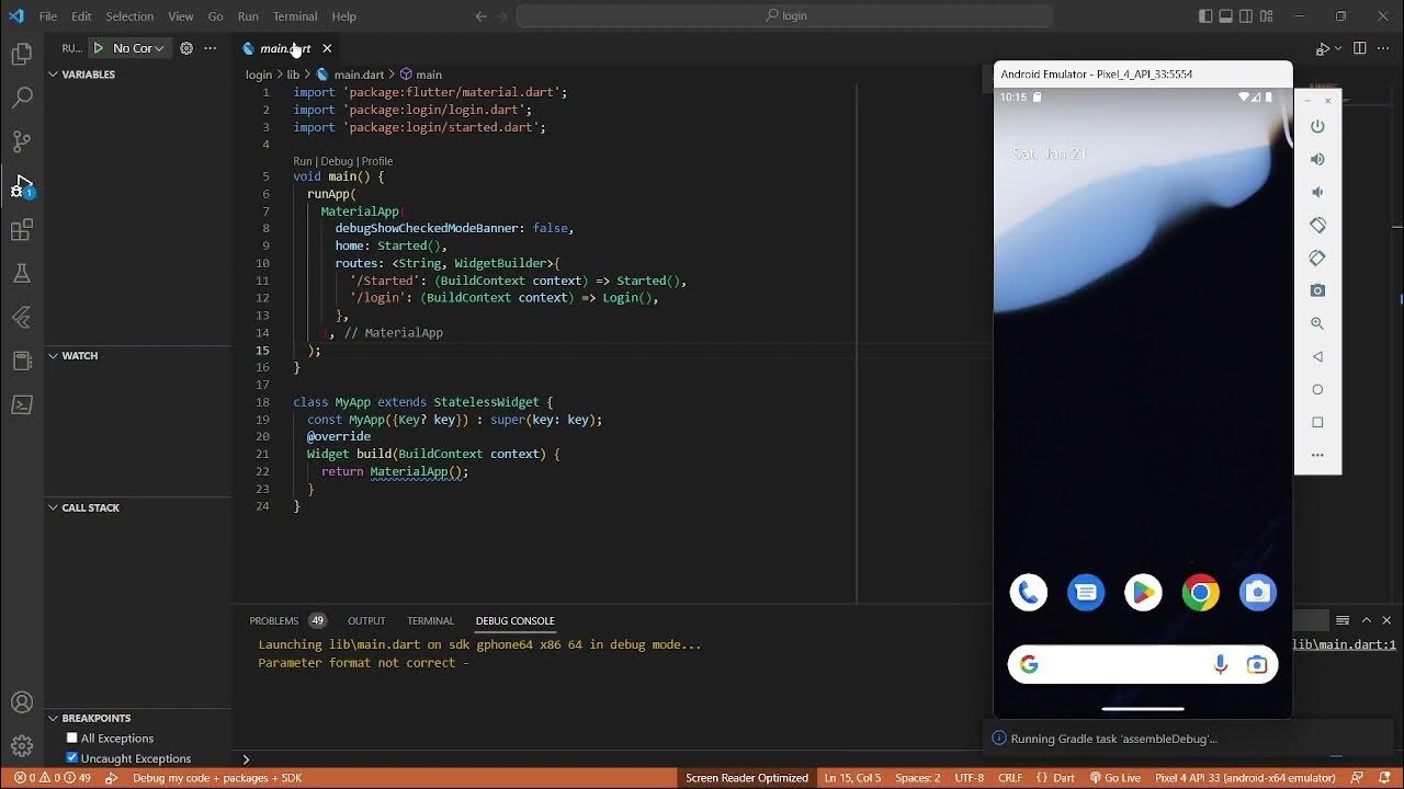 Tugas Flutter 2 - YouTube