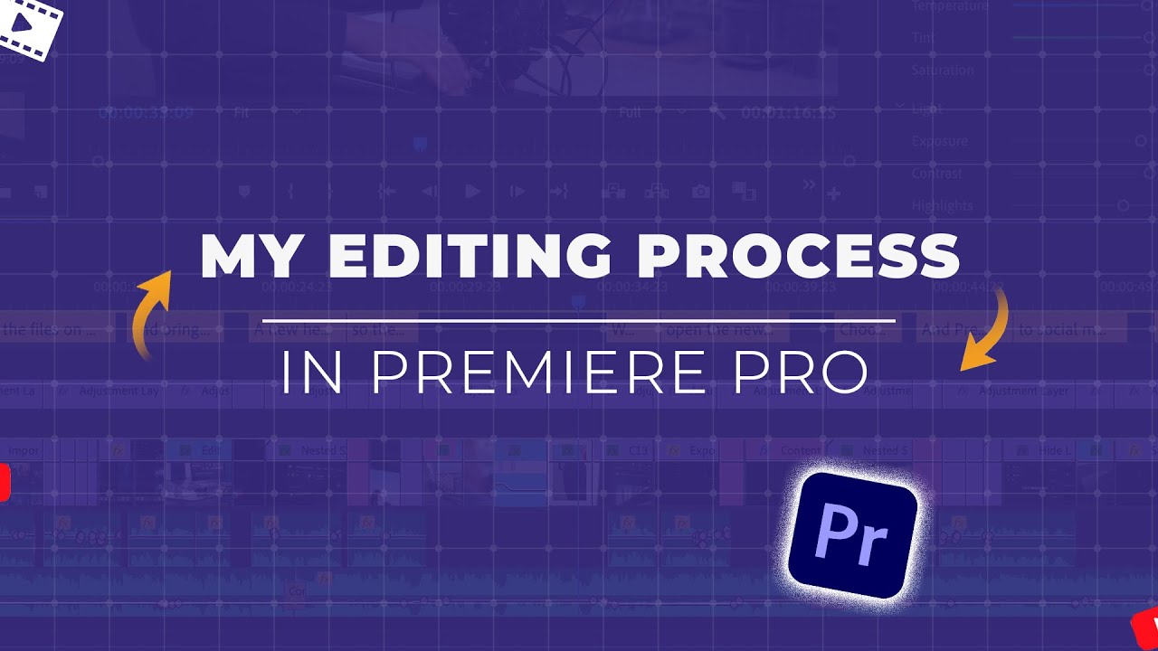 9 Steps To Edit Videos In Adobe Premiere Pro (Start to Finish) - YouTube
