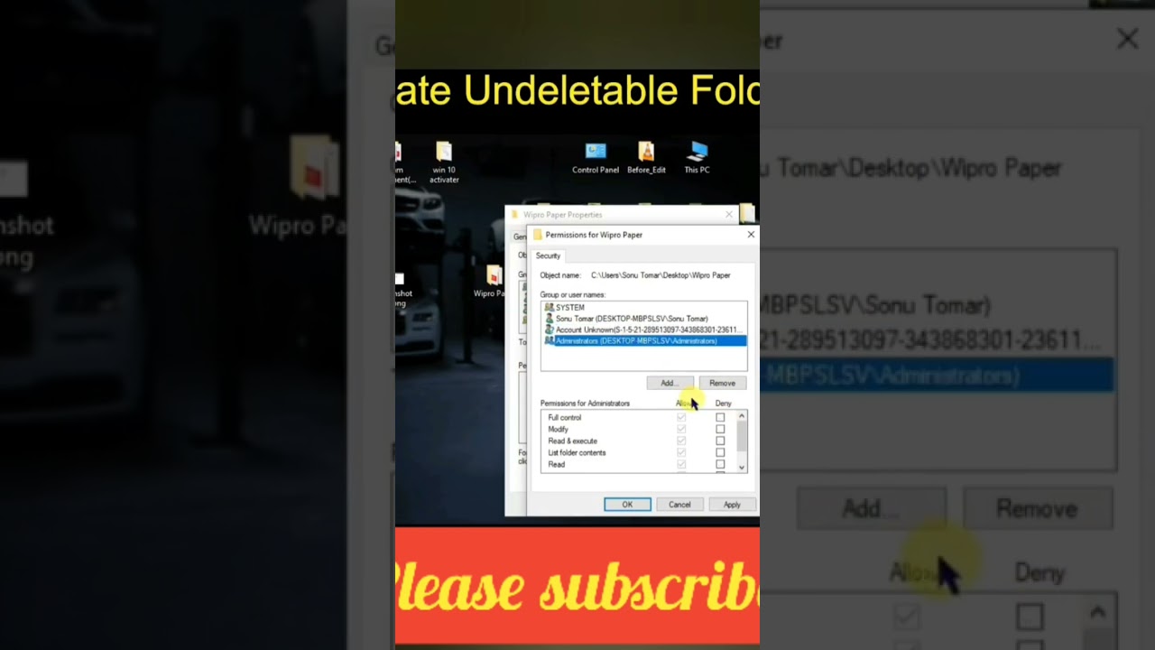 How To Create Undeletable Folder In Pc🤓🤘👌 Computerhacks Computer Shorts Shivgyancomputer