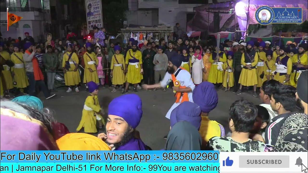 LIVE! On The Occasion Of 553 Prakash Purab Of Guru Nanak Dev JI | Shahana Nagar Kirtan ...