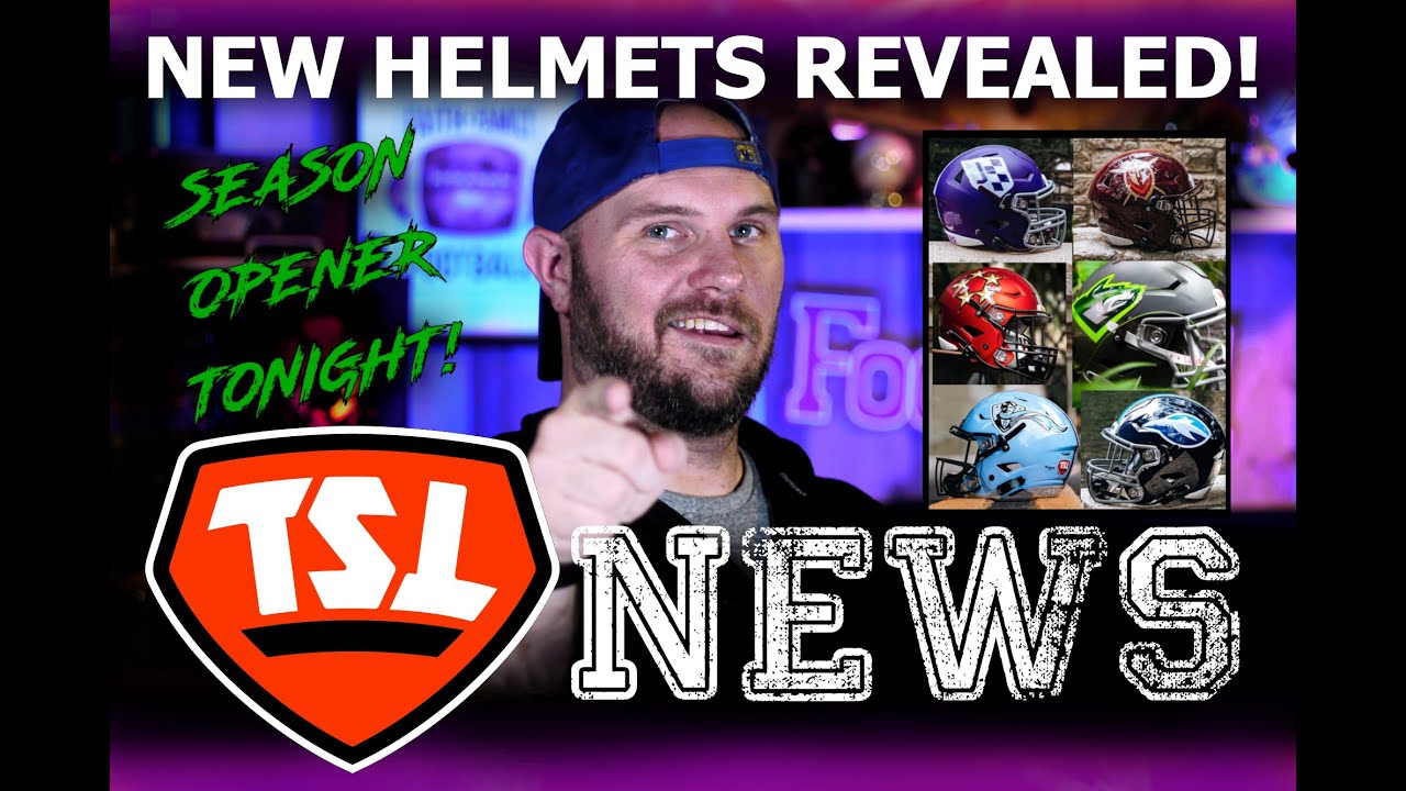 The Spring League NEWS: Team Helmets Released and Season Preview! - YouTube