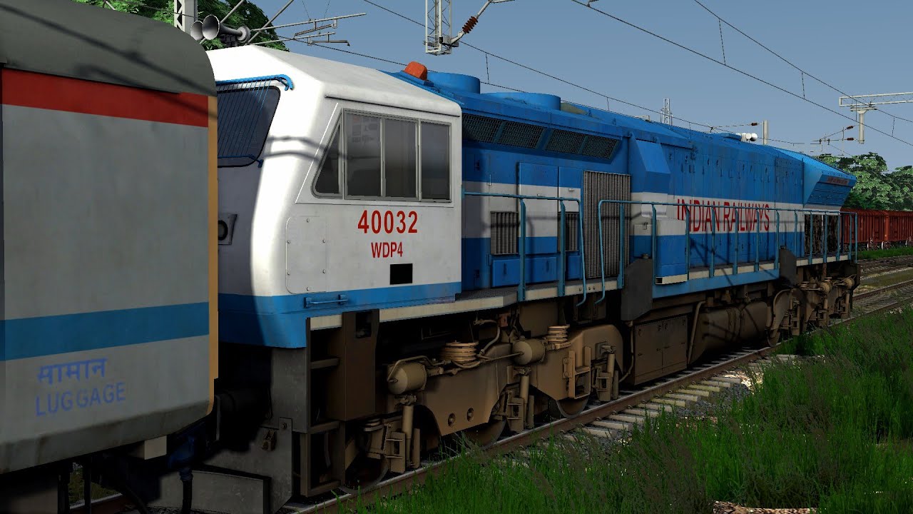12432 TVC RAJDHANI EXPRESS | TRAIN SIMULATOR CLASSIC | D-RAIL | KERALA ...