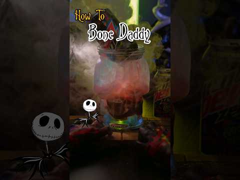 Bone Daddy (Cocktail Inspired by A Nightmare Before Christmas) #jackskellington #sincitybartender