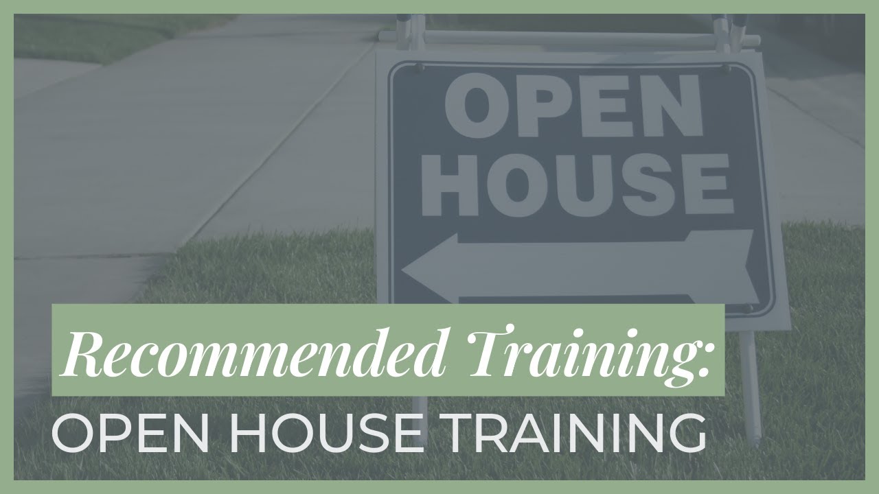 Open House Training - YouTube