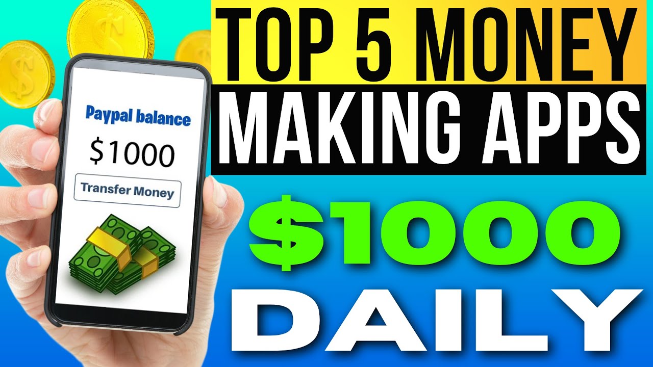 Apps That Pay You Real Money (make money online with mobile apps) - YouTube