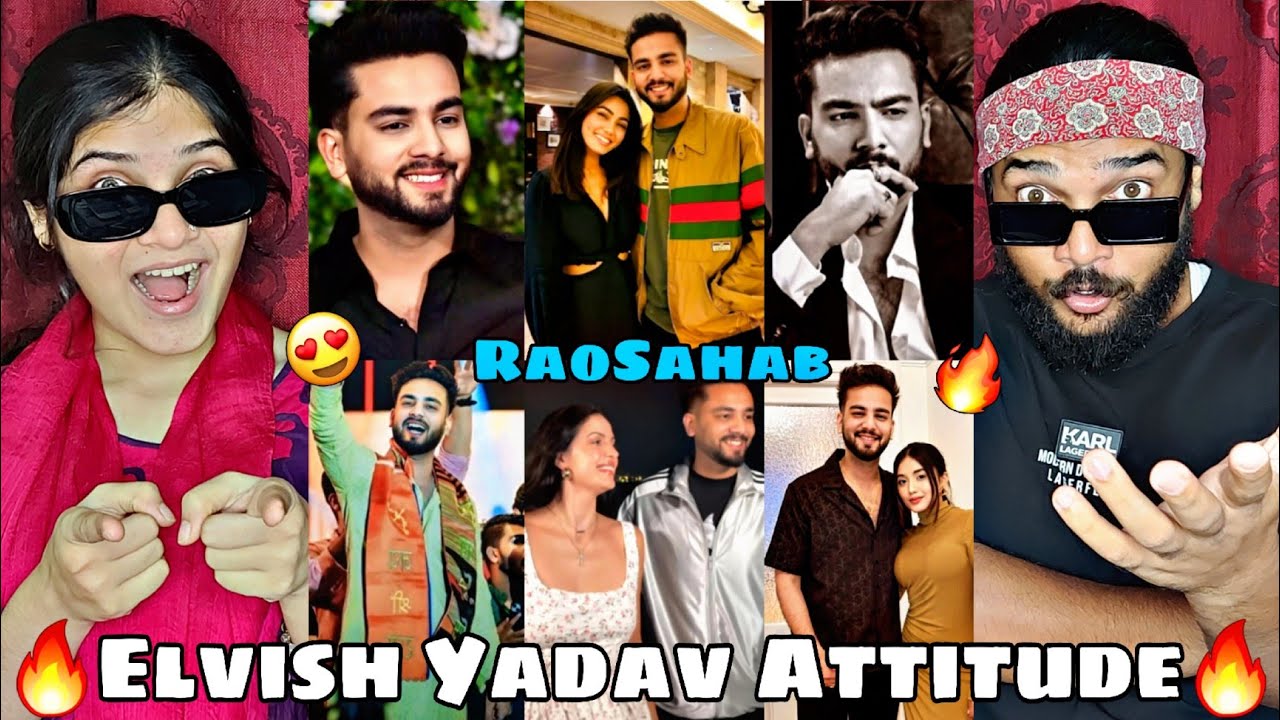 Elvish Yadav Attitude Video REACTION | Alvish Yadav Angry Moments ...