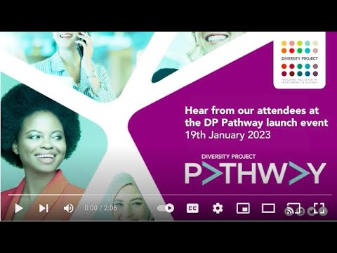 Diversity Project Pathway Programme, Launch Event 19th January 2023 - YouTube