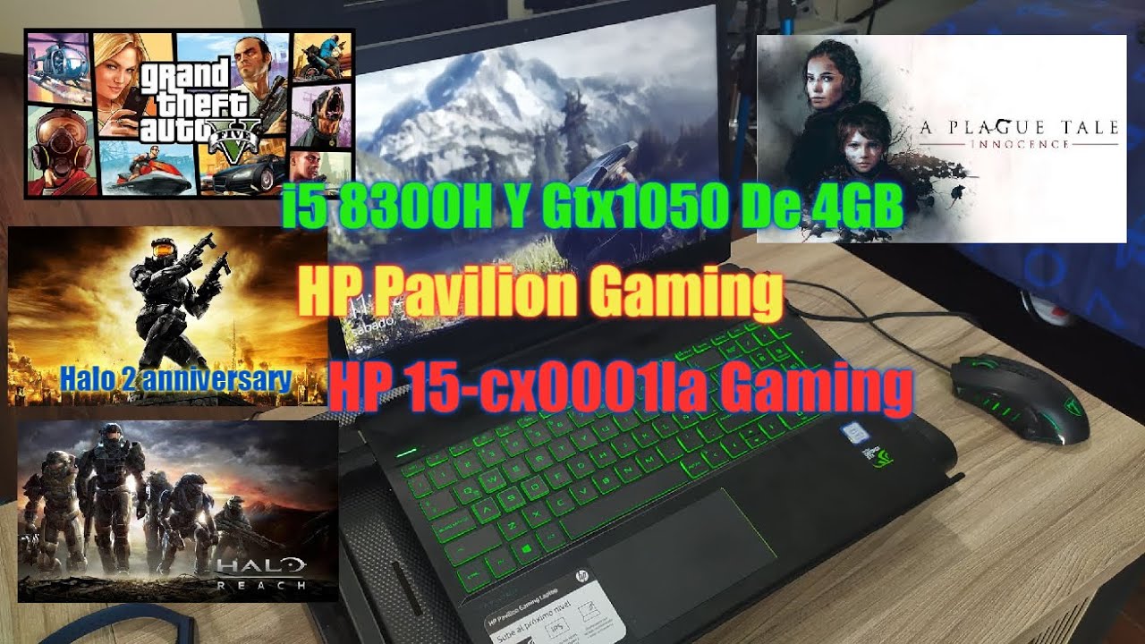 HP Pavilion Gaming - Probando 4 Juegos 2.0 - YouTube