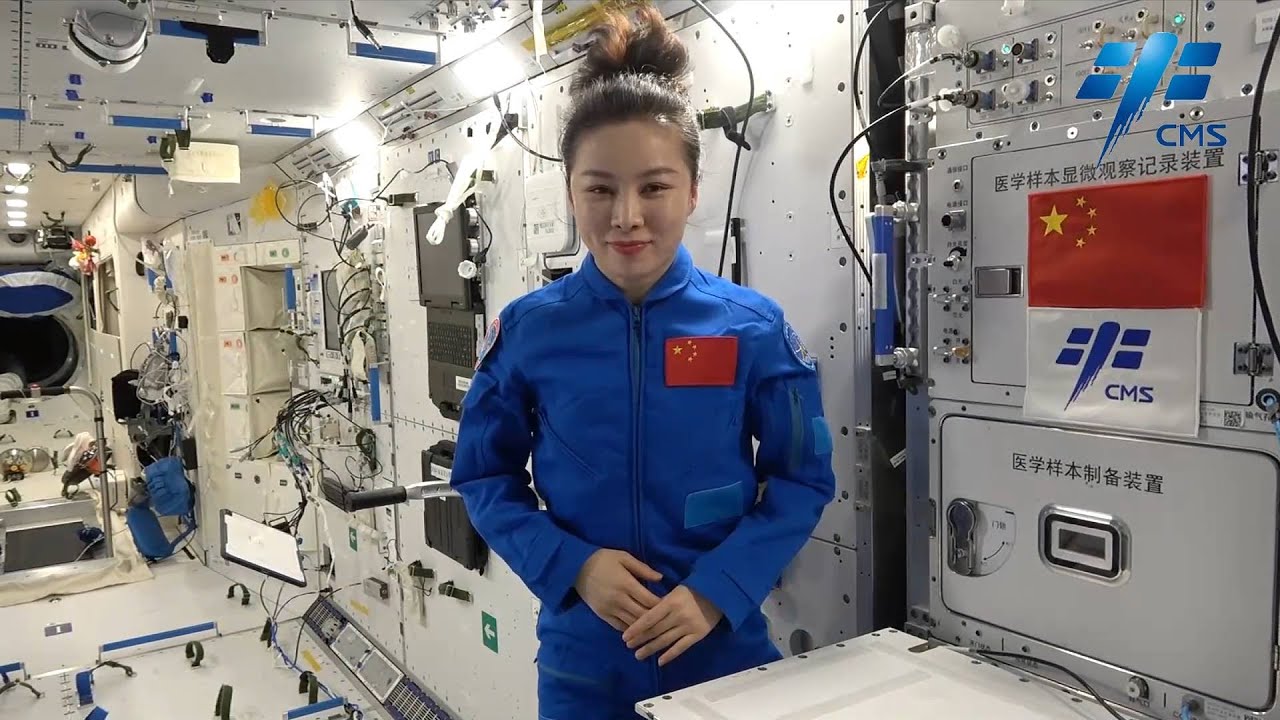 GLOBALink | China's female astronaut sends Int'l Women's Day greetings ...