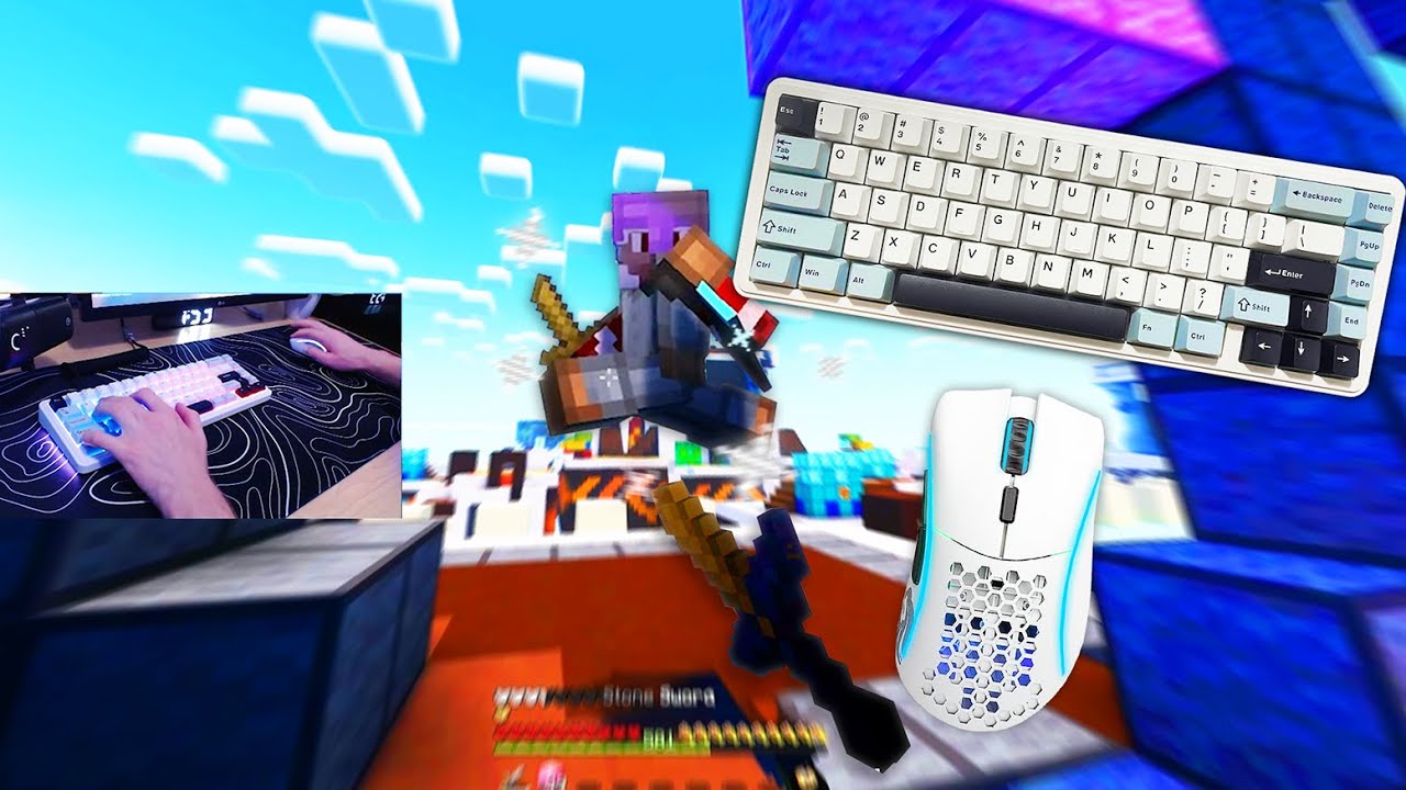 Unboxing AULA F65 📦 Best Budget Keyboard | Keyboard & Mouse Sounds ASMR ...