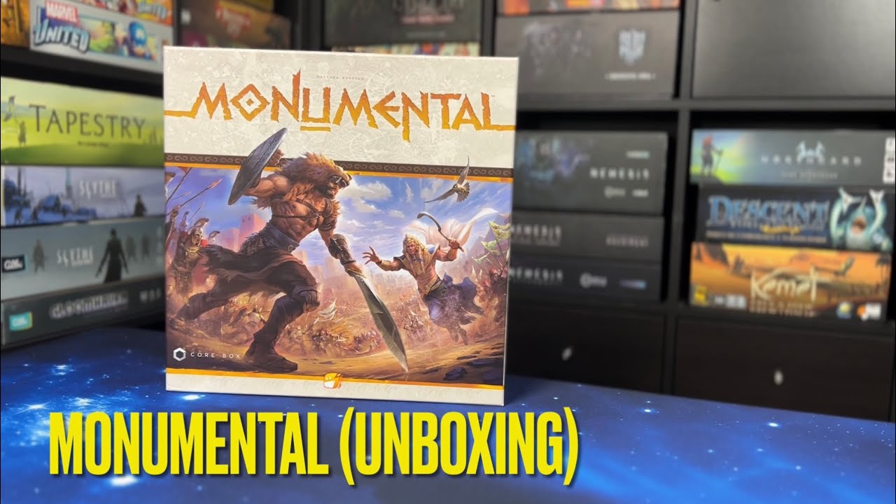 Monumental | verze Blackfire (Unboxing) - YouTube