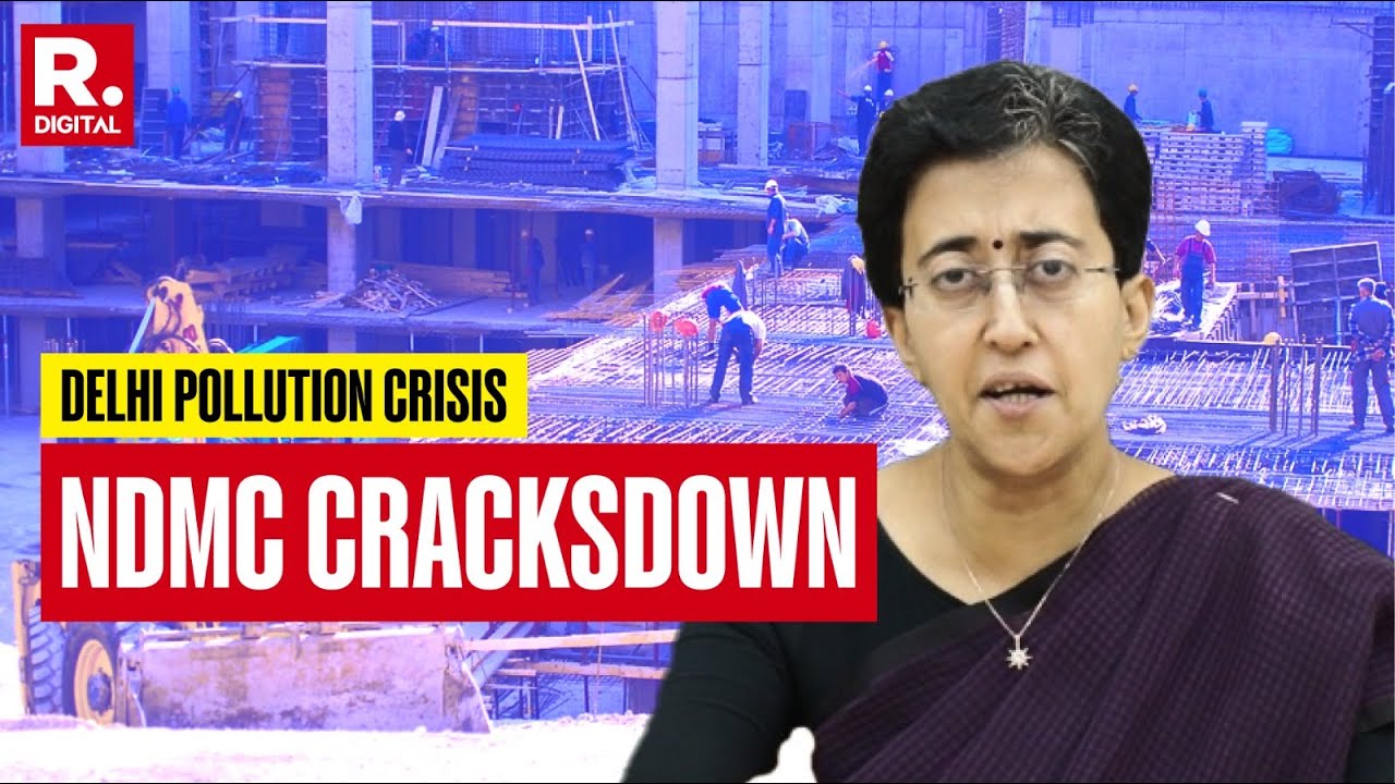 NDMC Targets Construction Sites, Take Action On Construction Dust - YouTube