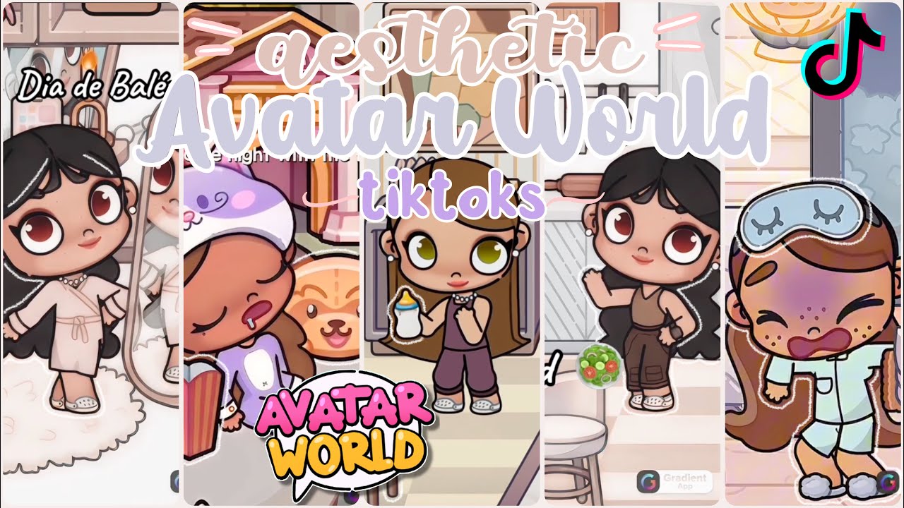 🥑30 minutes of Aesthetic Avatar World (routines, roleplay, cooking etc ...