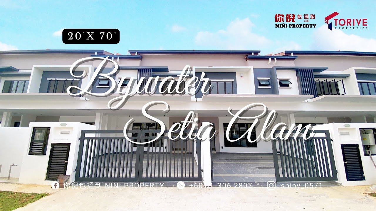 Bywater 20' x 70' , Setia Utama 3 @ Setia Alam - YouTube