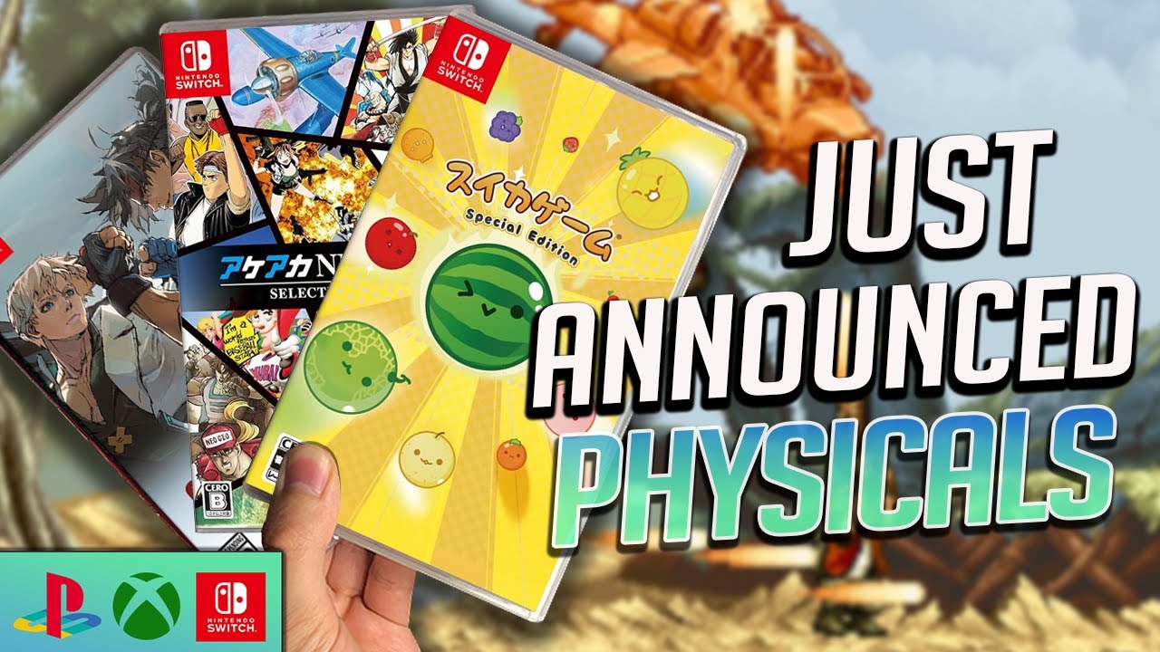 JUST Announced Physical Game Releases! I've Been Asking YEARS for this ...