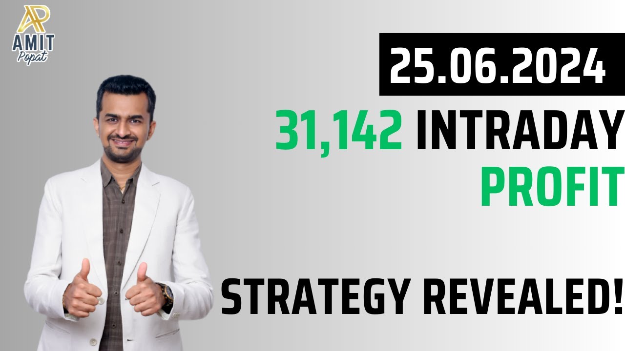 31,156 INTRADAY PROFIT. STRATEGY REVEALED!! - YouTube