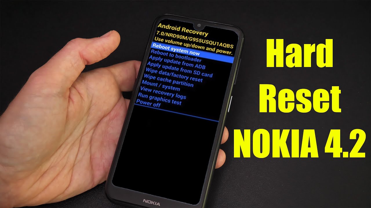 Hard Reset NOKIA 4.2 | Factory Reset Remove Pattern/Lock/Password (How ...