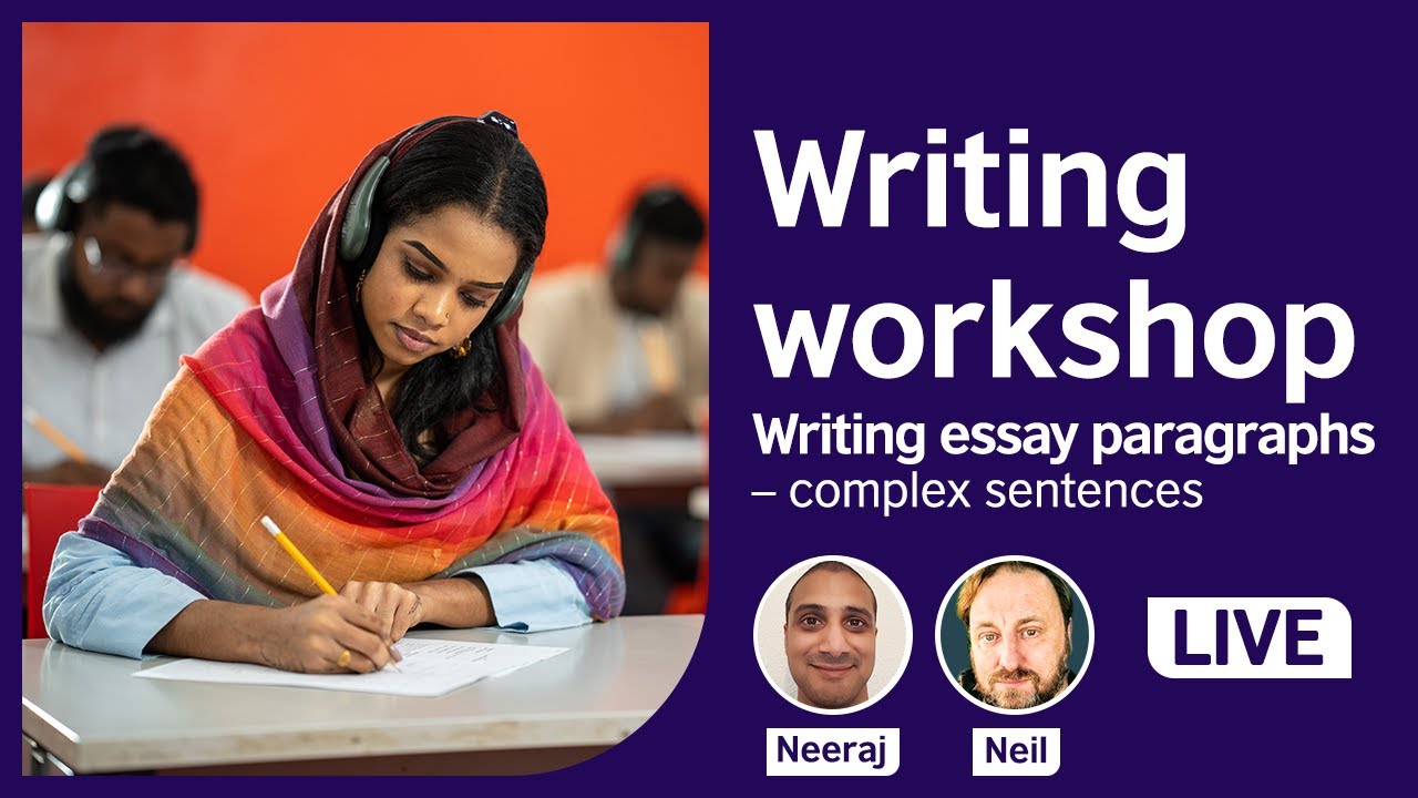 Writing workshop: Writing complex sentences - YouTube