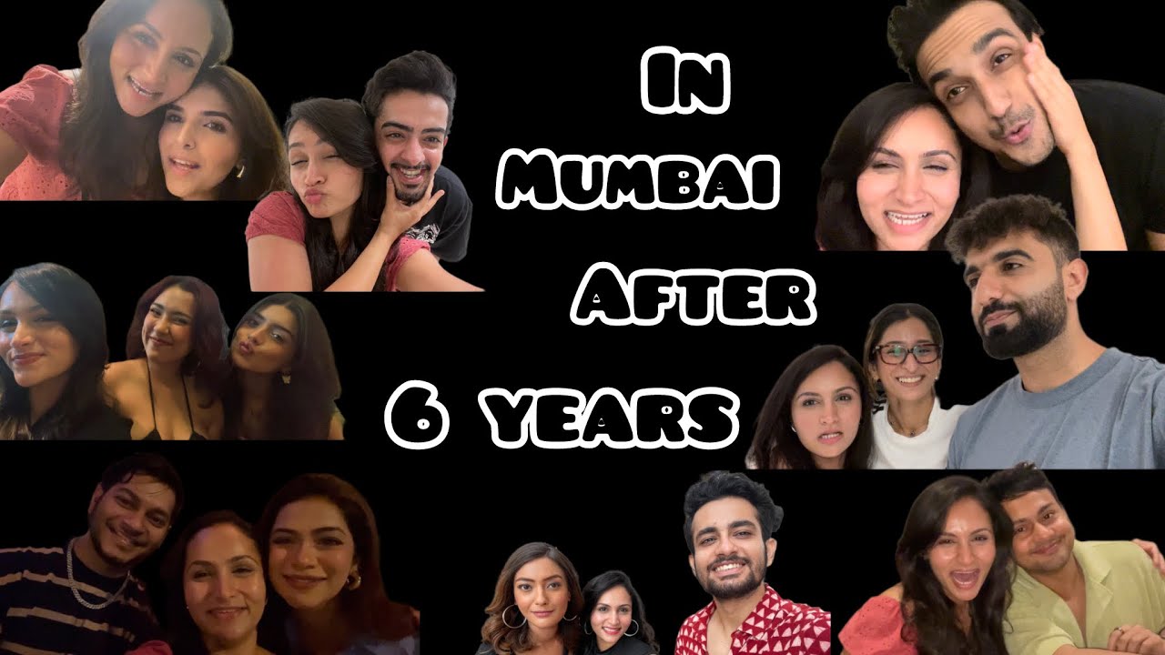 In Mumbai after 6 Years || Met My Creator Friends, Street Shopping, and ...