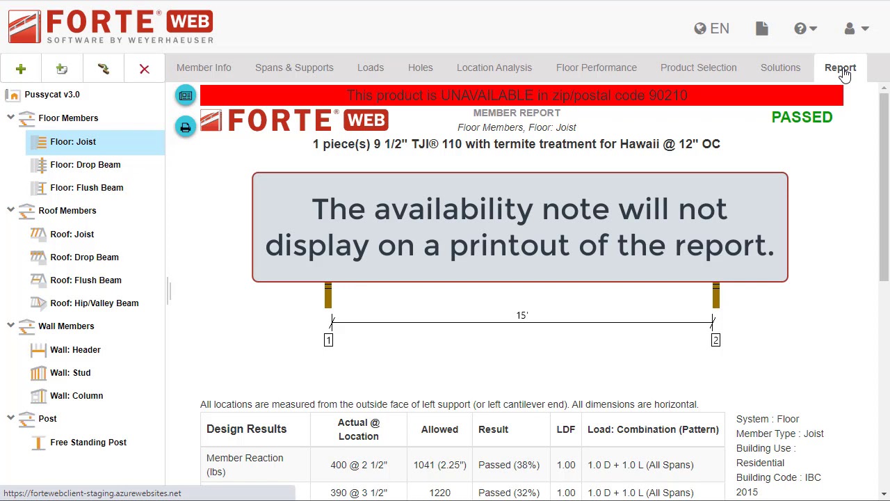 What's New in ForteWEB - Material Availability, Bracing, Changing Building Code - YouTube