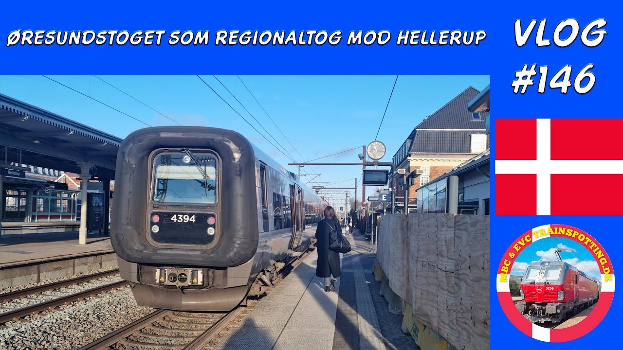 Øresundstoget Som Regionaltog mod Hellerup | Trip report | Vlog 146 ...