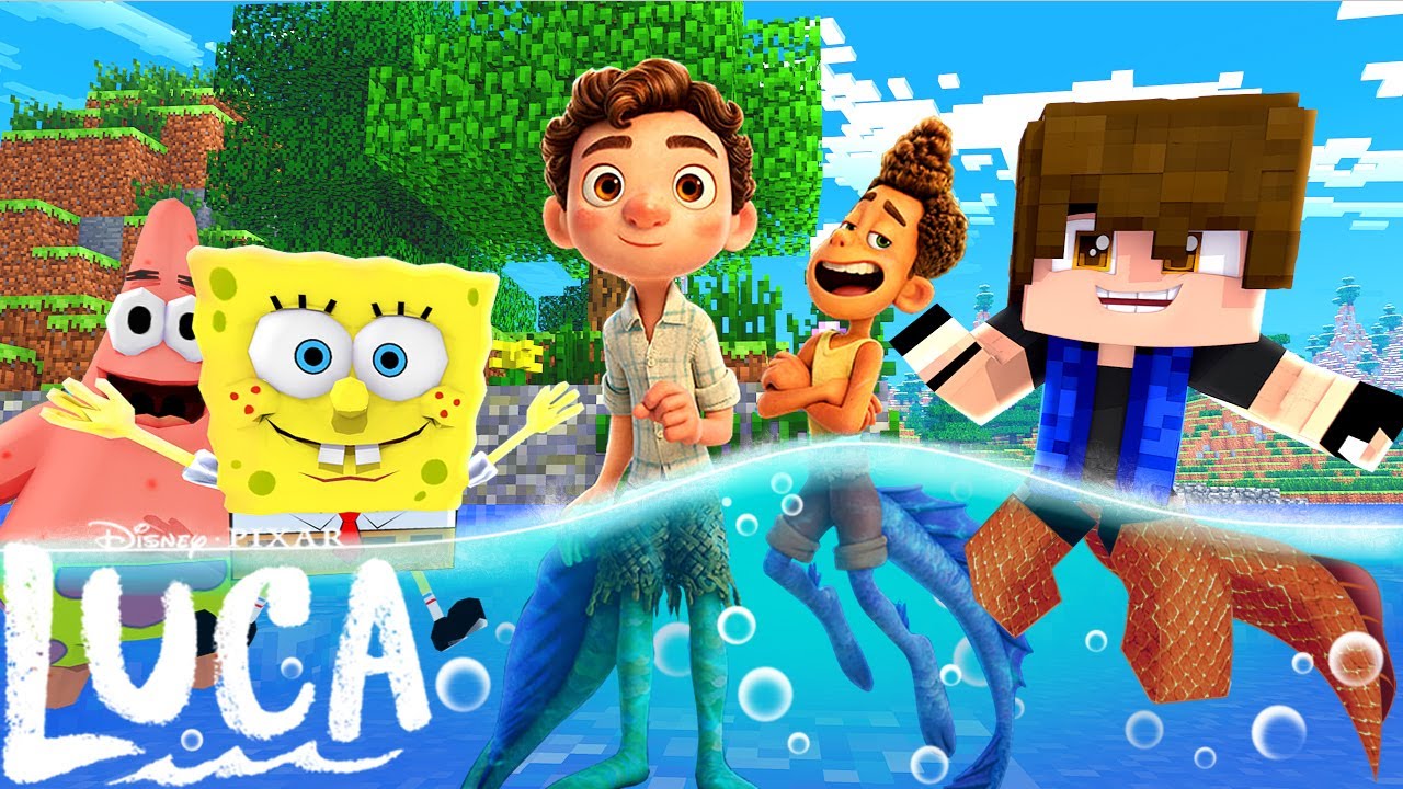 Minecraft - Who's Your Family? TREVOR E LUCA ENCONTRARAM BOB ESPONJA E ...