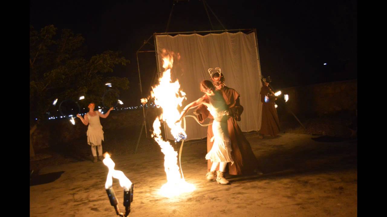 Fire, dance, fun fuel Odd Lab entertainment project - YouTube