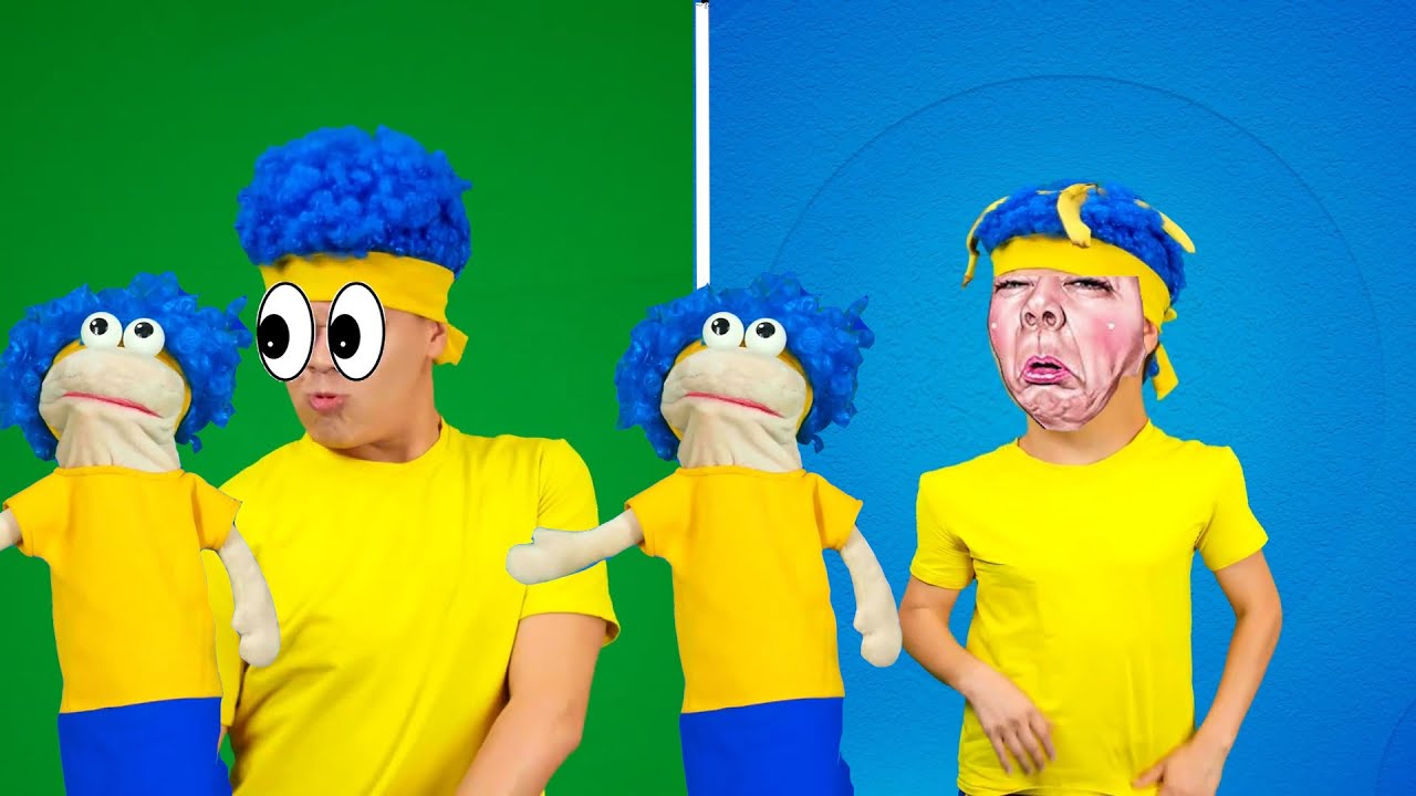 D Billions | Funny Cha-Cha Dance with Puppets | Troll I Don't Draw Fun ...