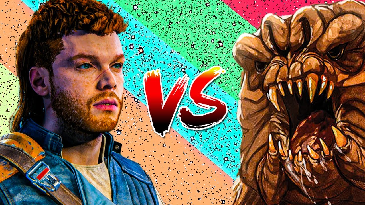 Mullet Cal Kestis vs Rancor | Grandmaster Jedi Survivor - YouTube