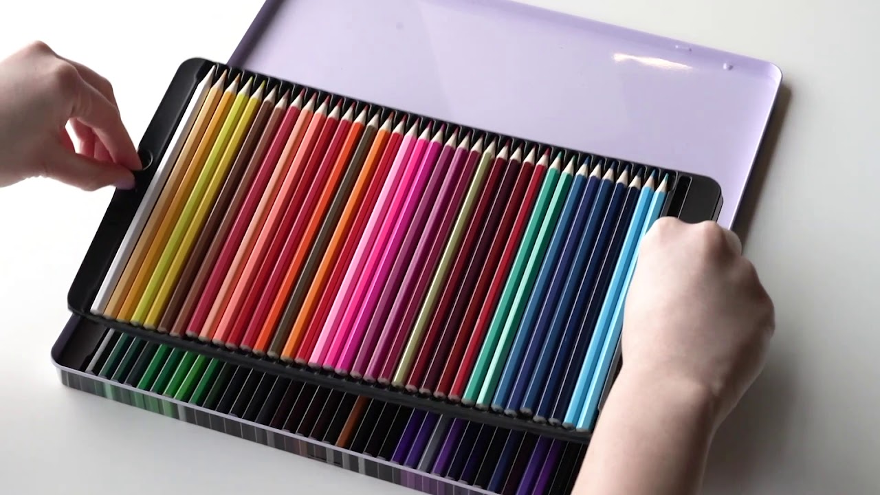 This Colored Pencil Set Let's You Unleash Your Creativity - YouTube