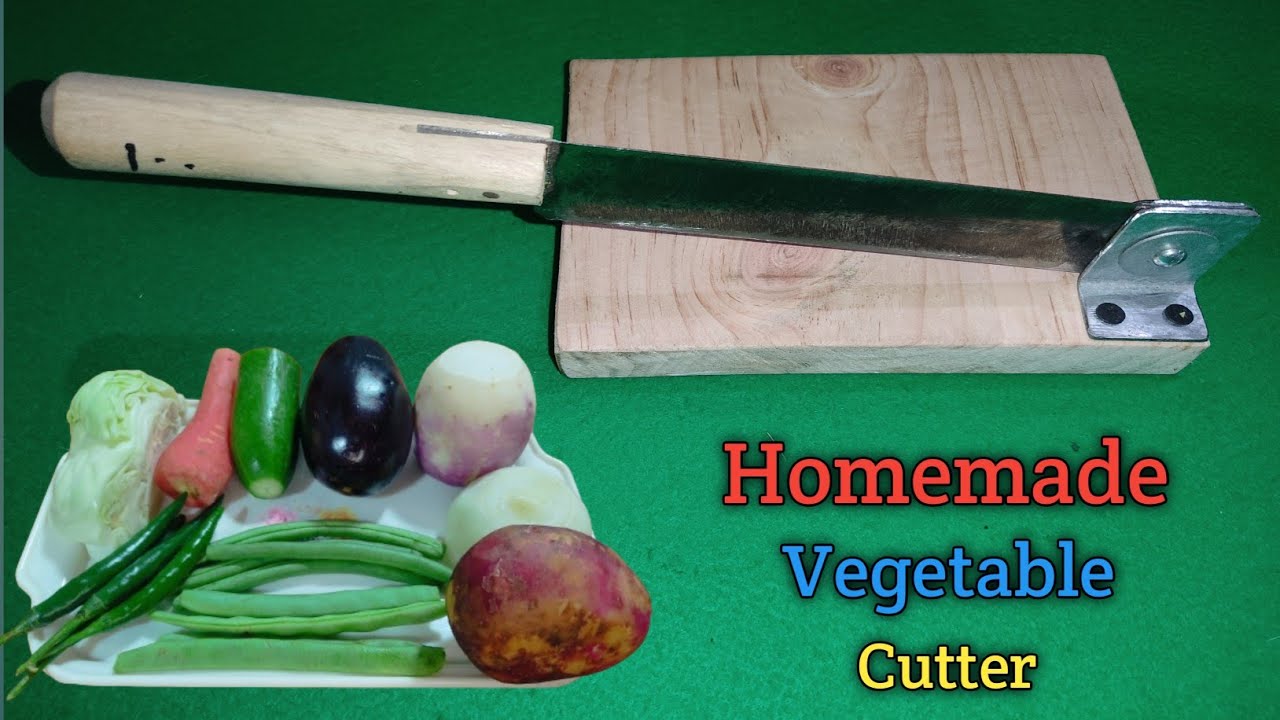 How To Make Vegetable cutter !! Homemade Vegetable cutter !! Onion ...