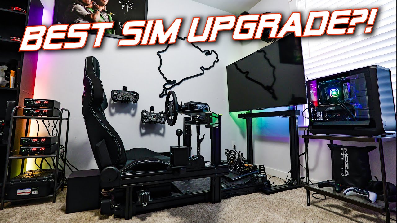 The BEST New Upgrades for my Racing Sim Setup! | Full Setup Walkthrough ...