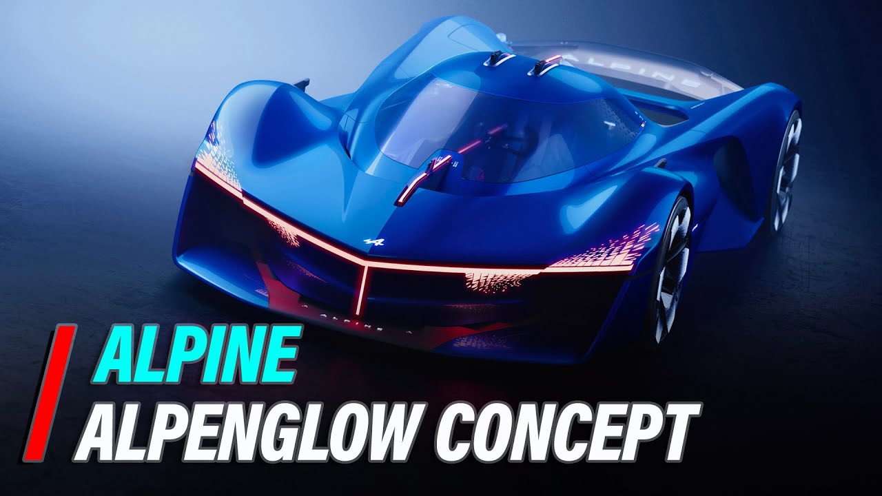 Alpine Alpenglow Concept Debuts With Hydrogen Power, Shows Future ...