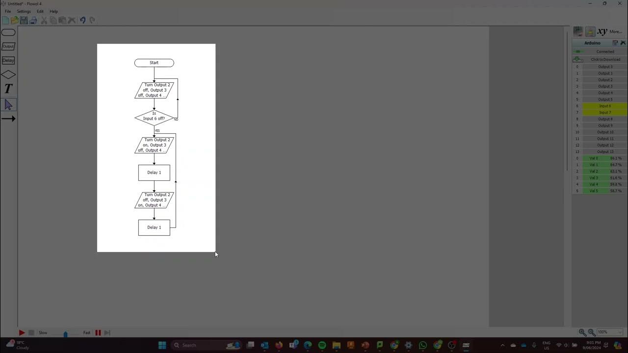 Flowol motor and PCB programming - YouTube