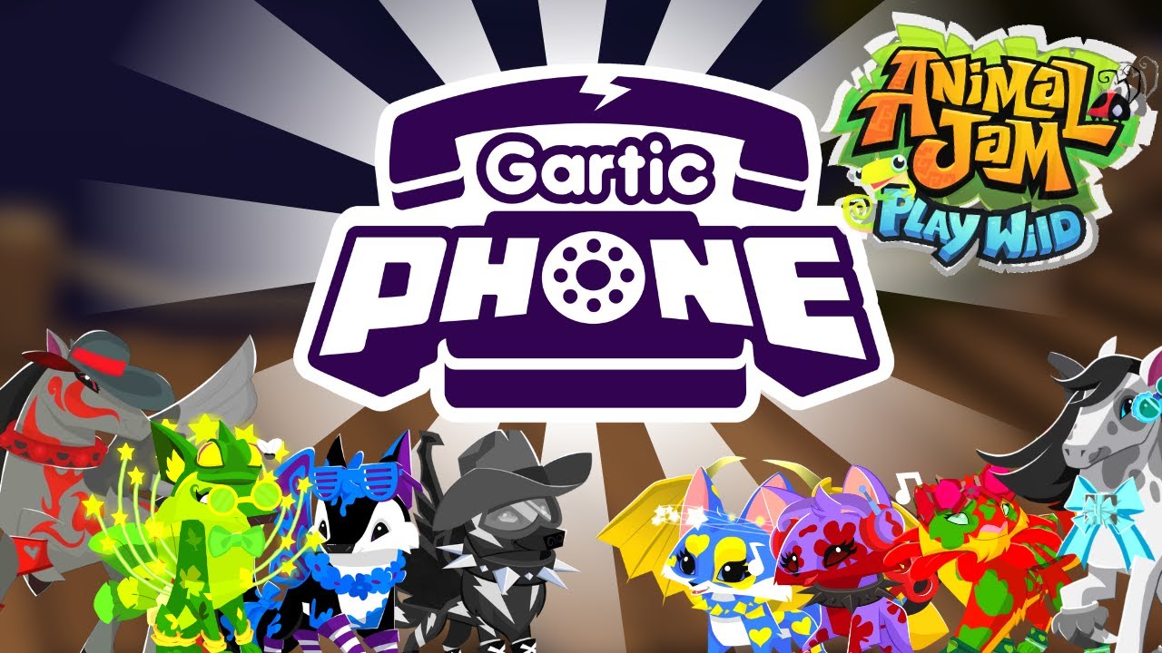 ANIMAL JAM Themed Gartic Phone w/ @ItzBreezyAJ & Breezebassadors - YouTube