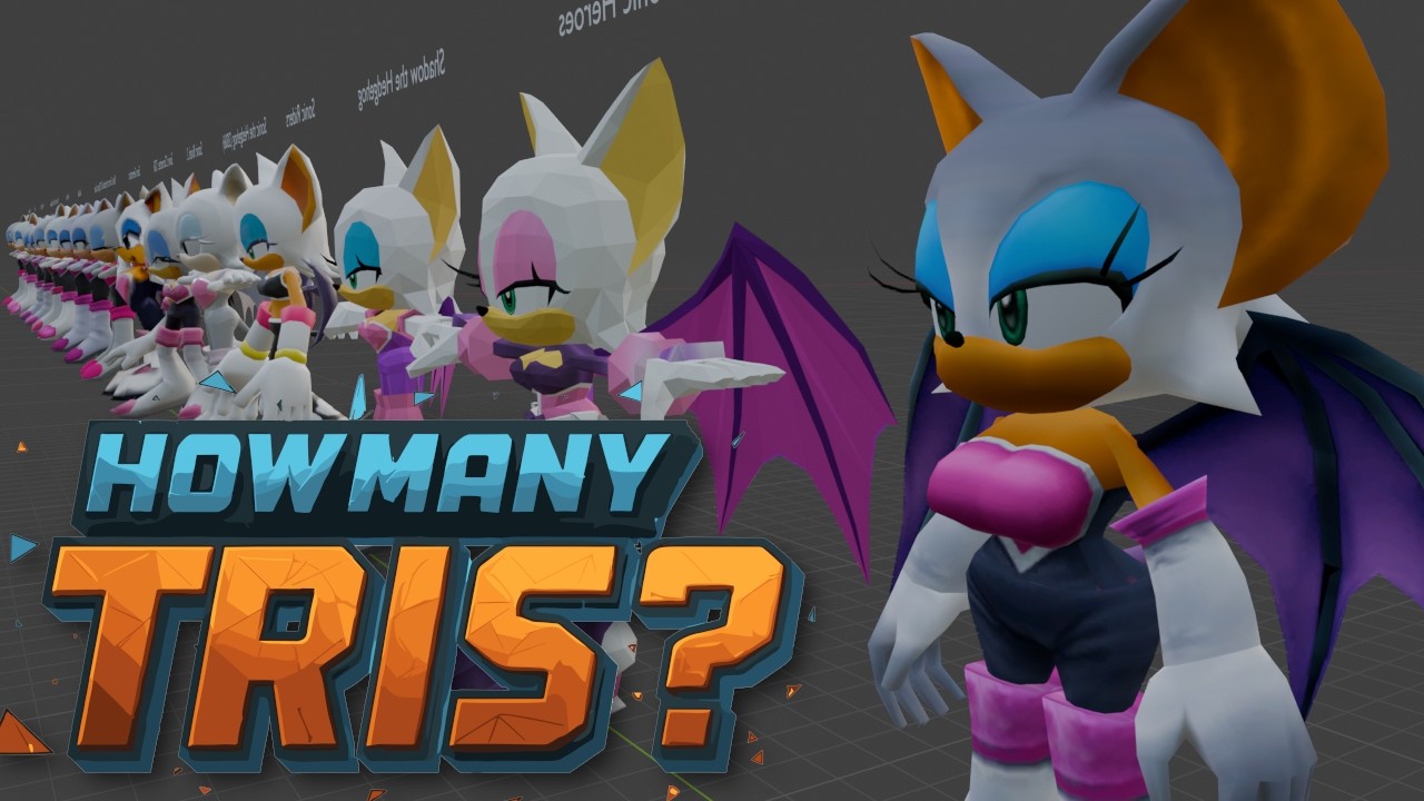 The Ultimate Rouge the Bat Model Showdown - YouTube