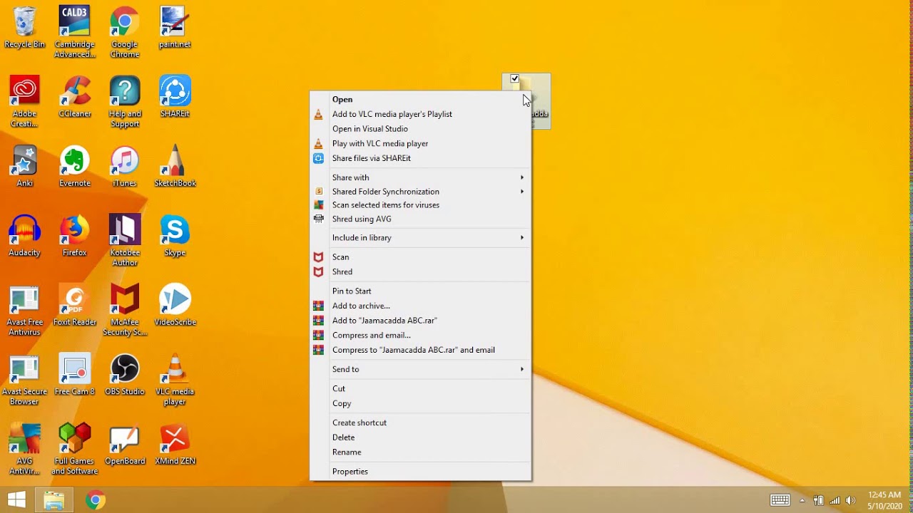 02. Create folder - Ms Word - YouTube