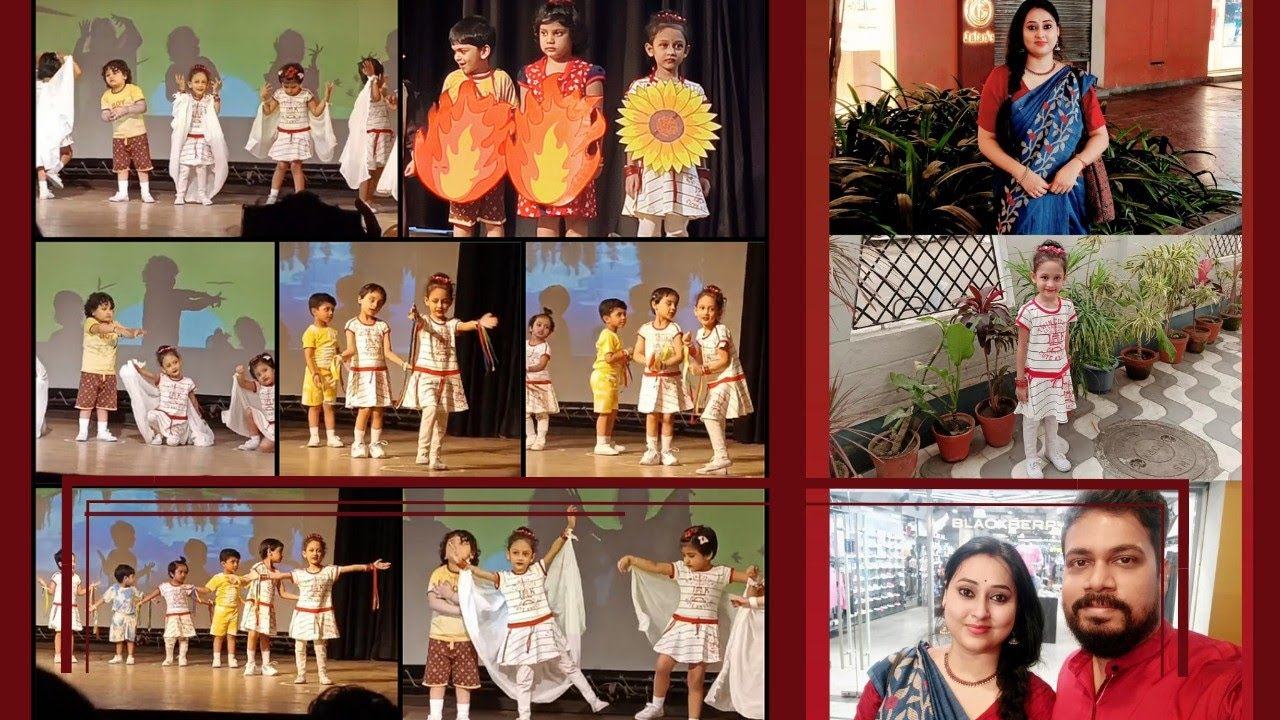 Annual Day Celebration | My Daughter's First Dance Performance On Stage ...