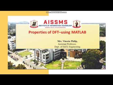 Properties of DFT-using MATLAB - YouTube