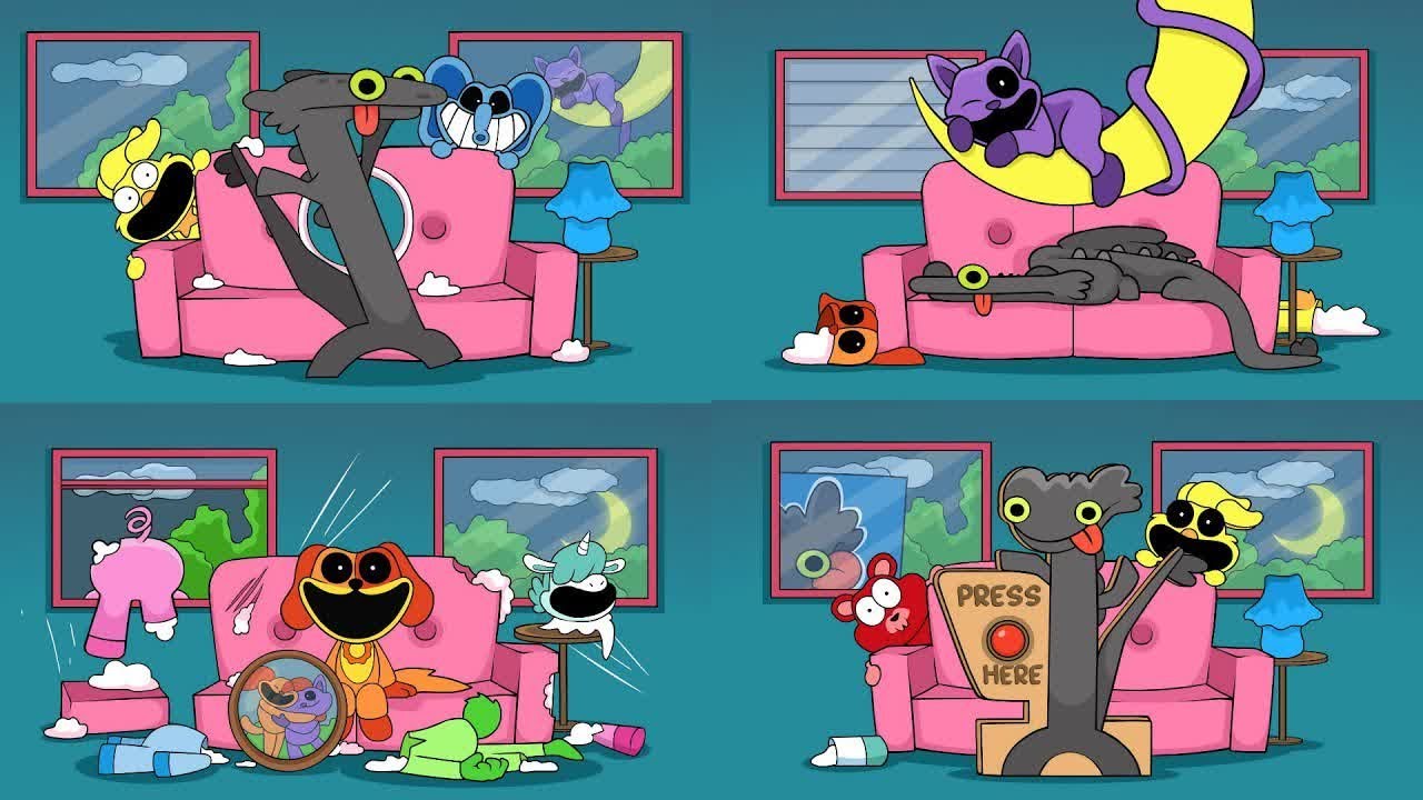 Smiling Critters Compilation 3 (Poppy Playtime Chapter 3) - YouTube
