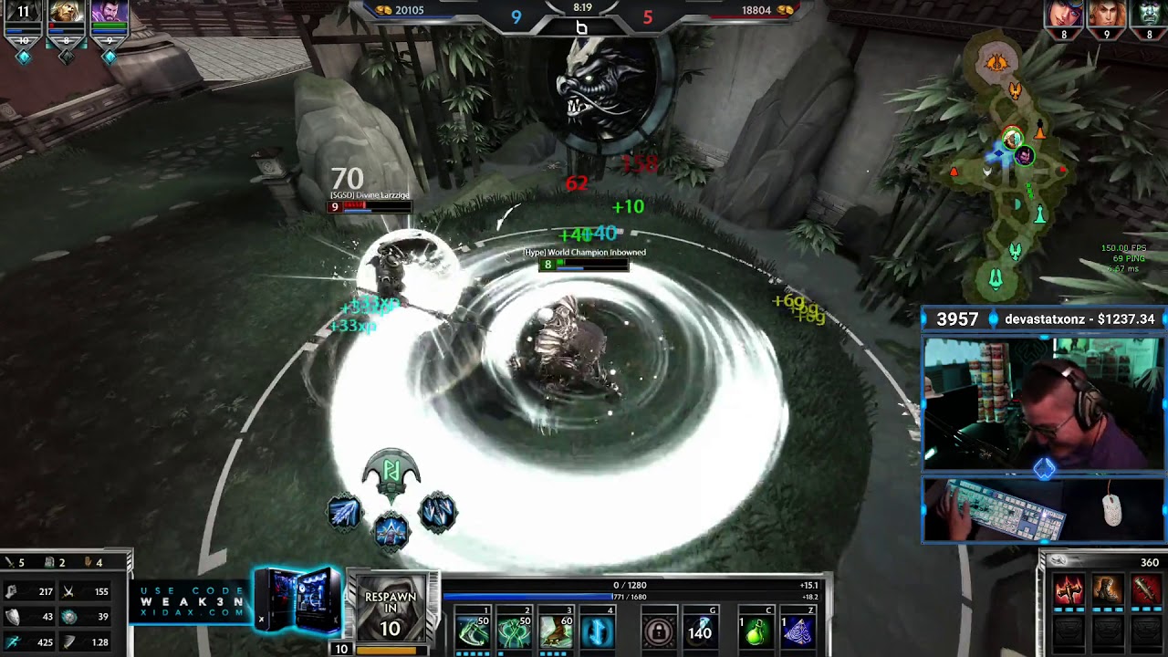 3v3 Ranked w/ SoloDoubleJ & Inbowned - Ullr is OP in this mode! - Smite ...