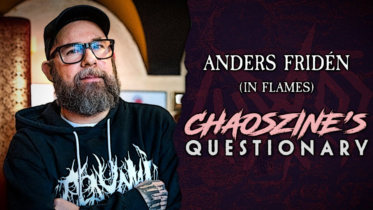 Meet The Artist: Anders Fridén (In Flames) - YouTube