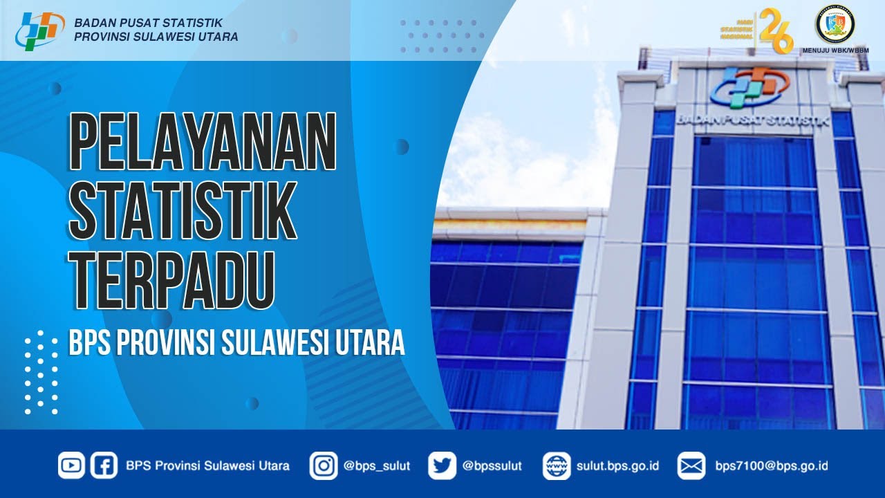 Pelayanan Statistik Terpadu (PST) BPS Provinsi Sulawesi Utara - YouTube