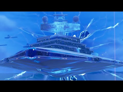 Imperial star destroyer in Fortnite - YouTube